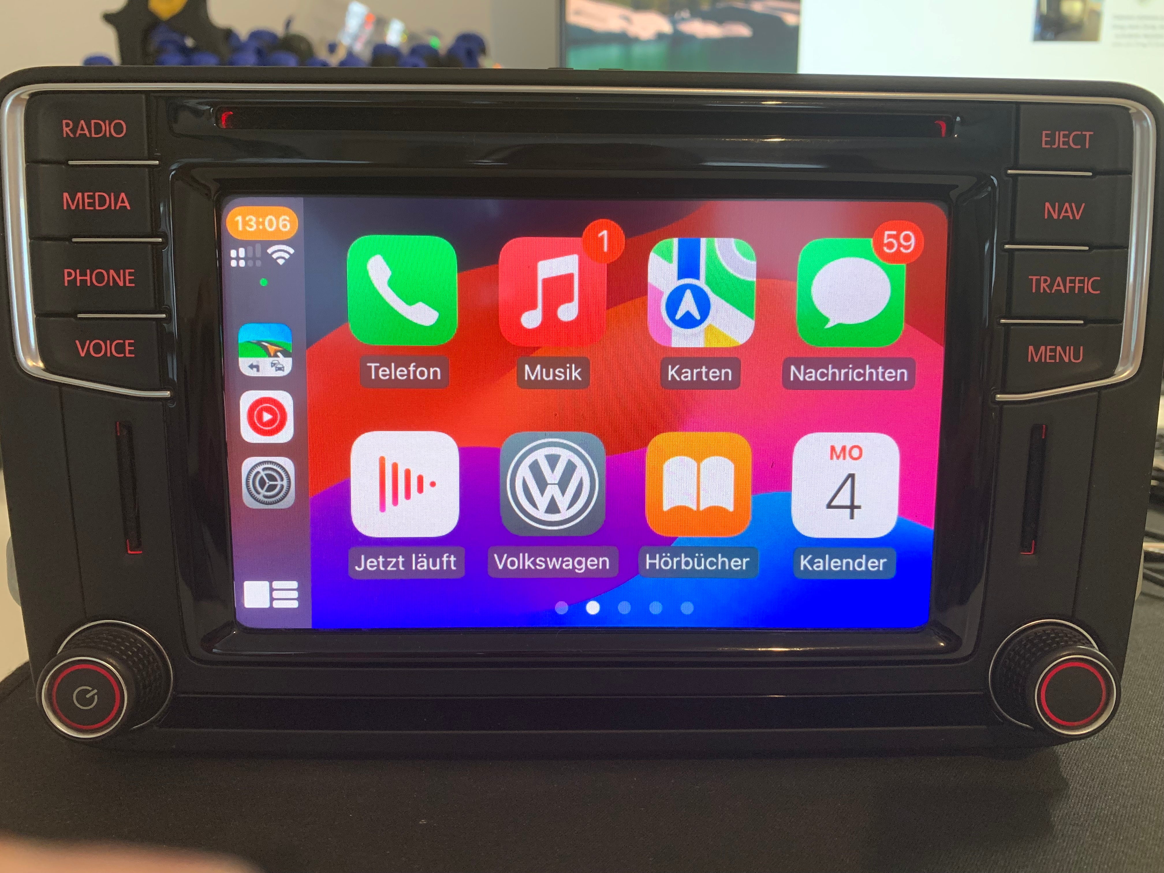 5C0035680A VW Volkswagen Discover Media Navigationssystem CarPlay Andr ...
